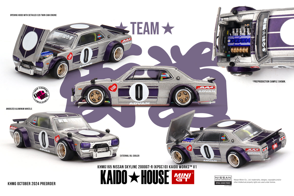 Kaido*House - Nissan Skyline GT-R (KPGC10) Kaido Works V1 1969 – JR ...